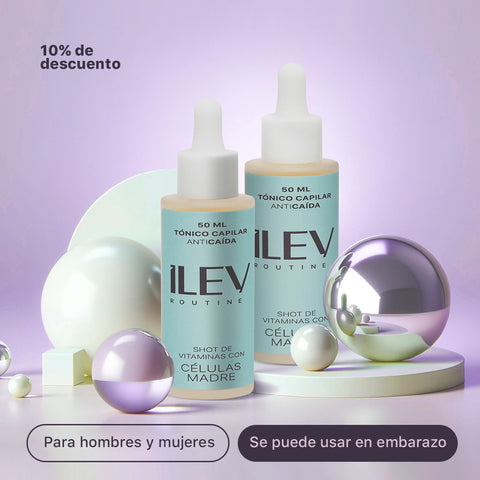 🧬 Tónico capilar fortificante con Células madre y Ácido Hialurónico – ILEV Routine - Daniela ...