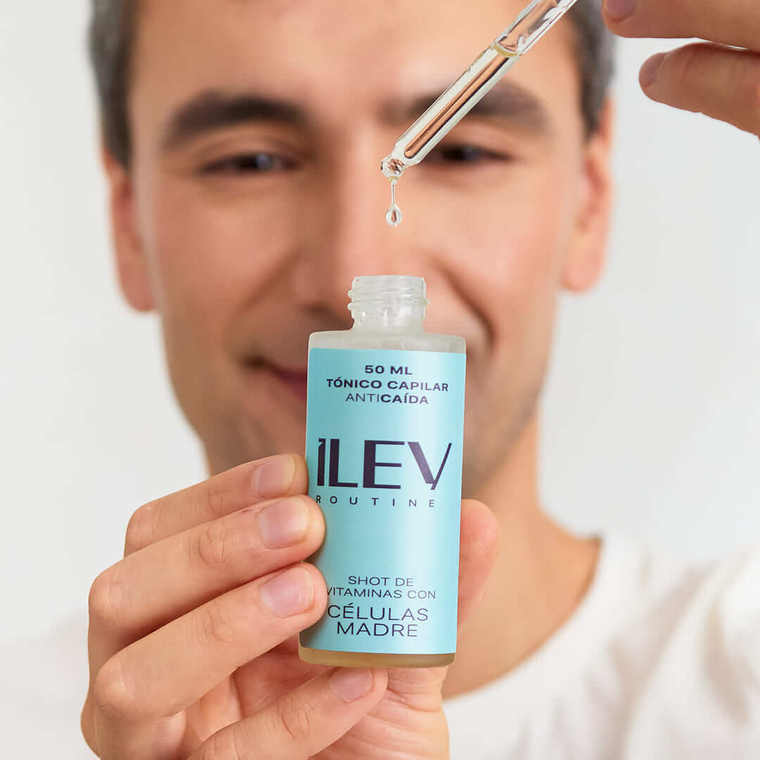 🧬 Tónico capilar fortificante con Células madre y Ácido Hialurónico – ILEV Routine
