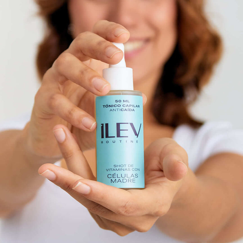 🧬 Tónico capilar fortificante con Células madre y Ácido Hialurónico – ILEV Routine